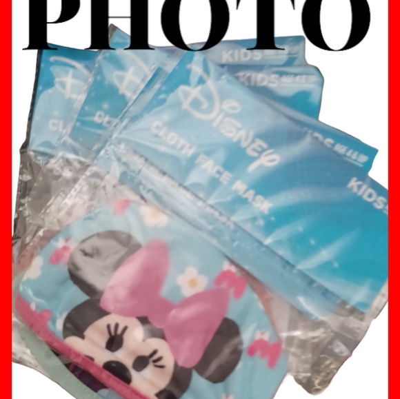 Disney | Accessories | 5 Disney Kids Masks | Poshmark